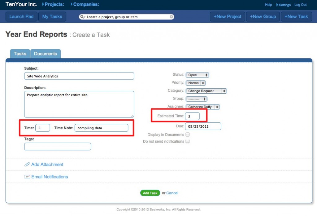 New Features Time Logging Launchcycle Support